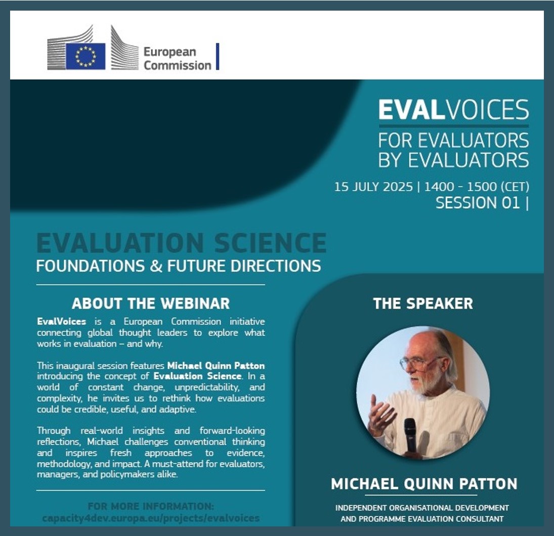 Evaluation Science with Michael Quinn Patton | EvalForEarth